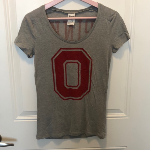 PINK Victoria's Secret | Tops | Ohio State Block O Tshirt From Pink ...